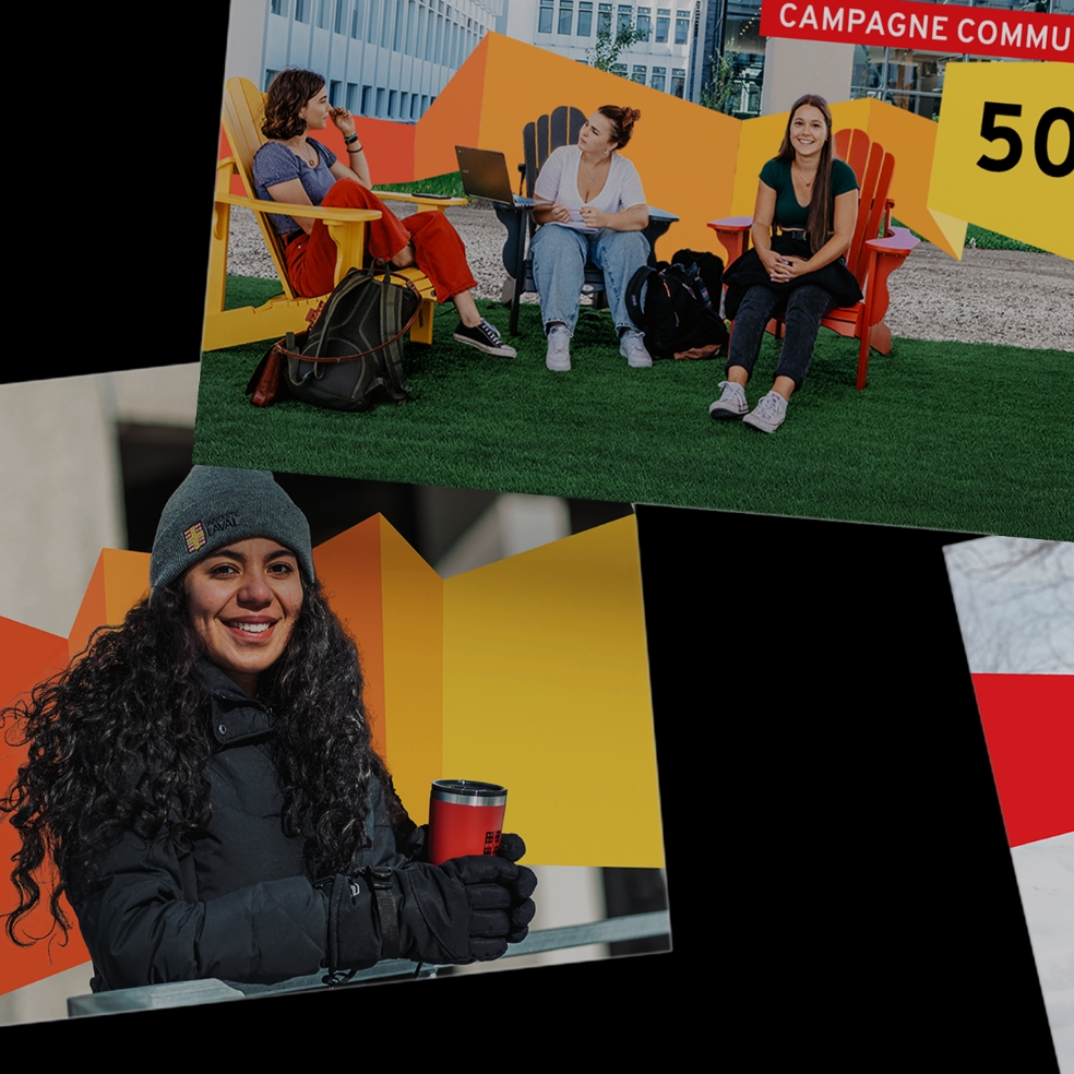 Création graphique pour l’Université Laval - Les Agencés